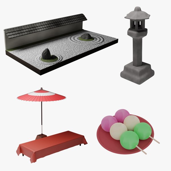 Zen Garden 3D Models for Download | TurboSquid