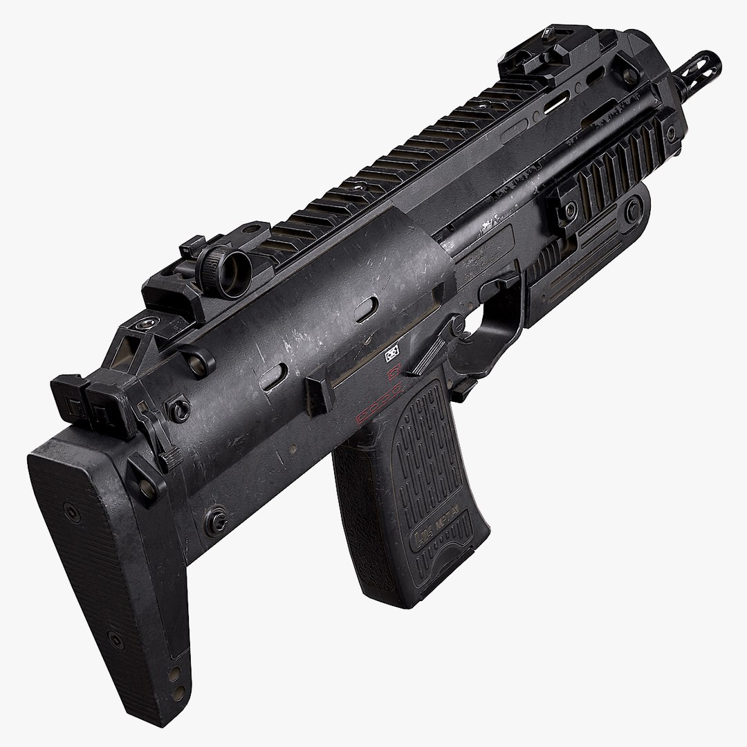 Heckler Koch MP7 A1 3D model - TurboSquid 2069335