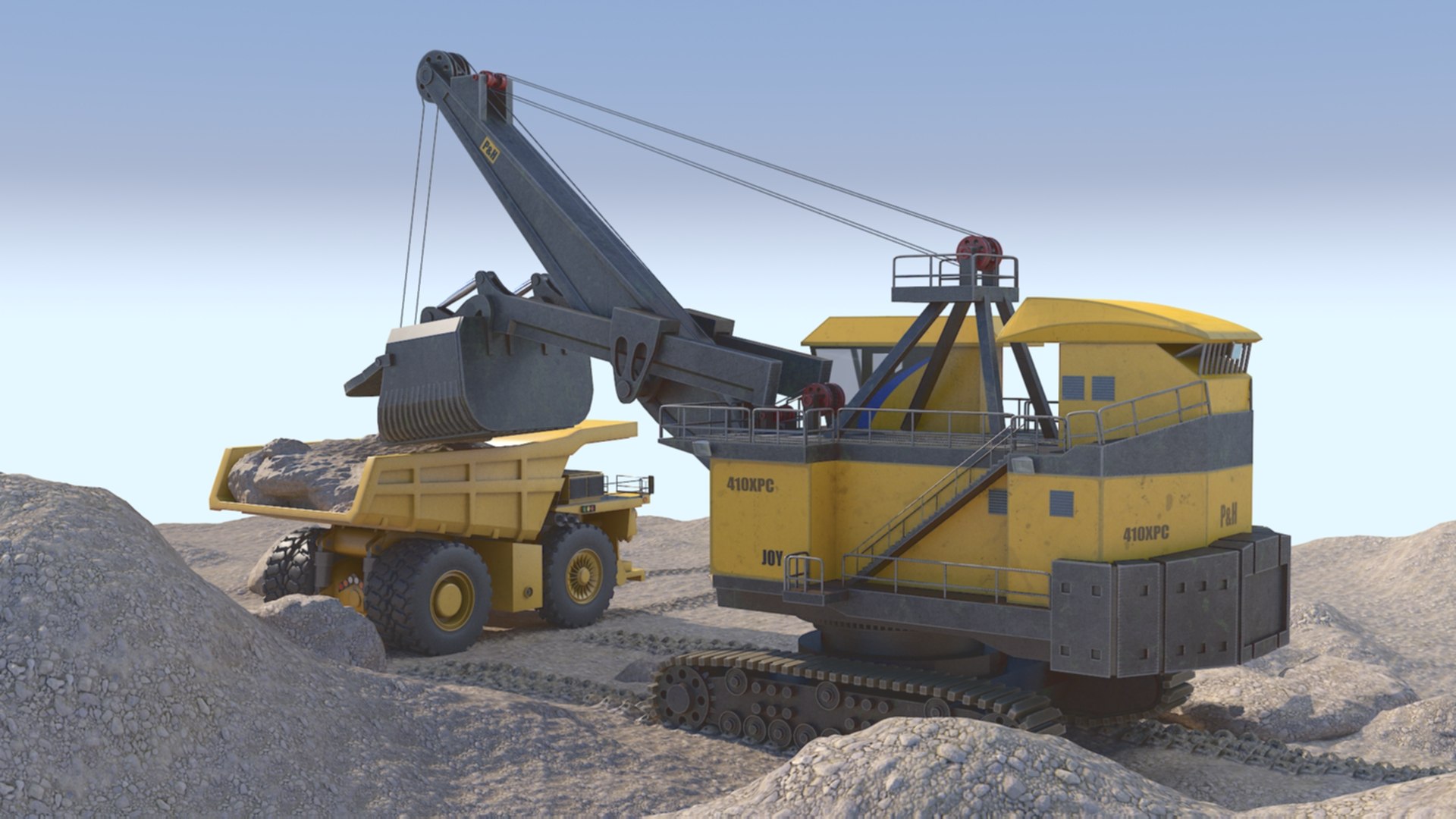 3D Quarry scene 3D model - TurboSquid 2143771