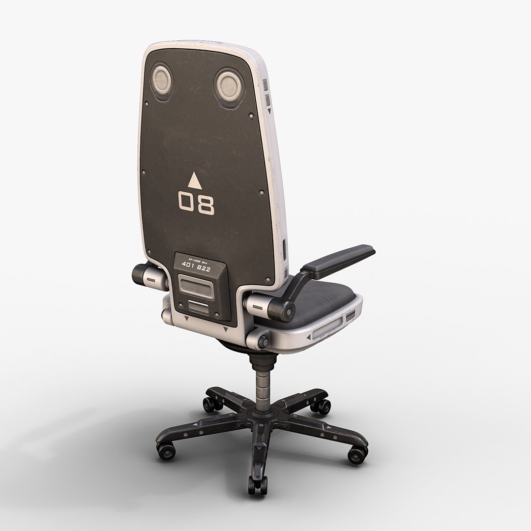 Lab Chair 02 3D - TurboSquid 1352348