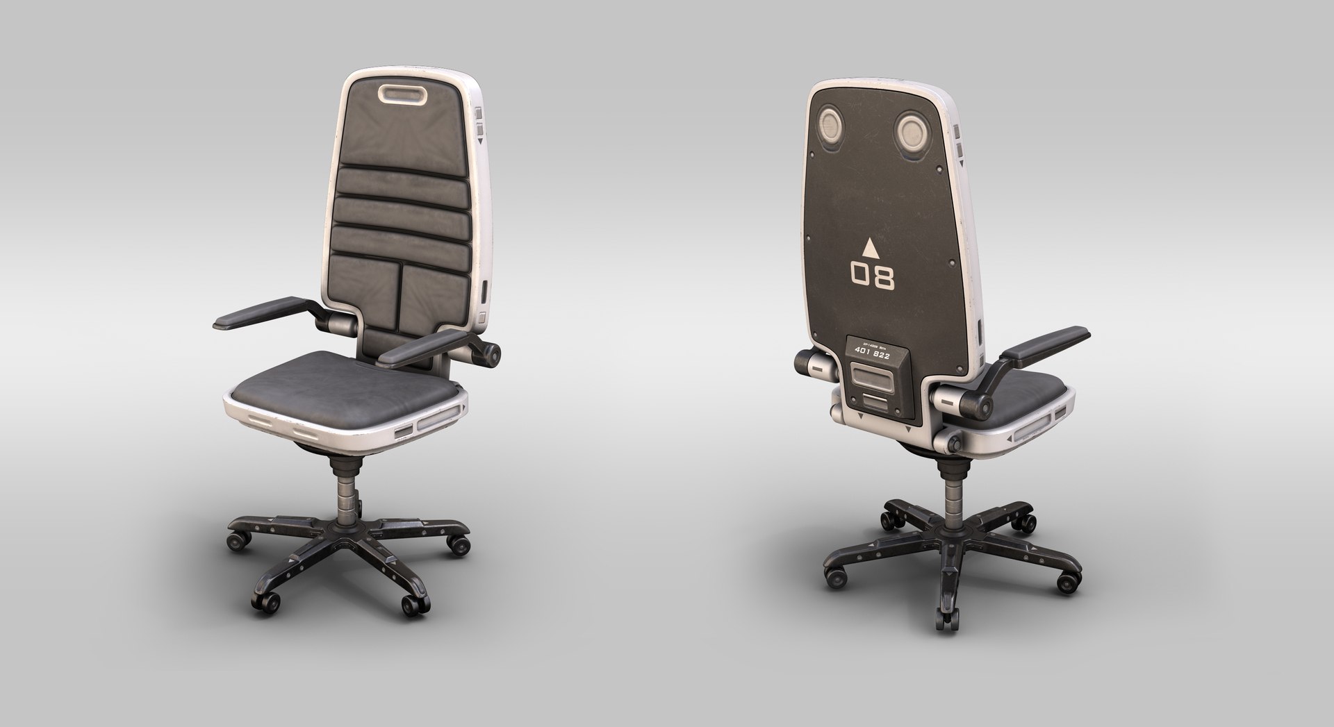 Lab Chair 02 3D - TurboSquid 1352348