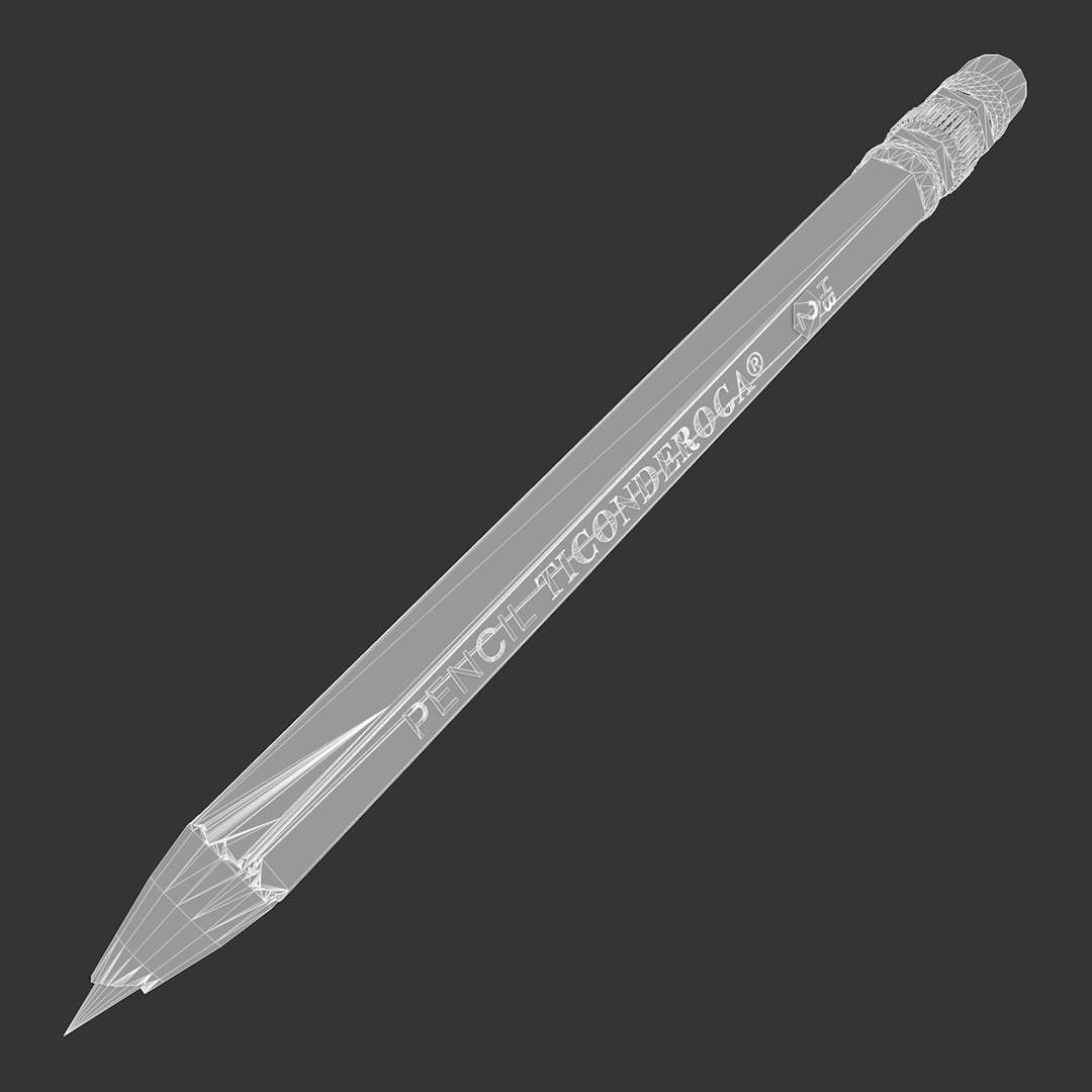 3D pencil lead writing model - TurboSquid 1468460