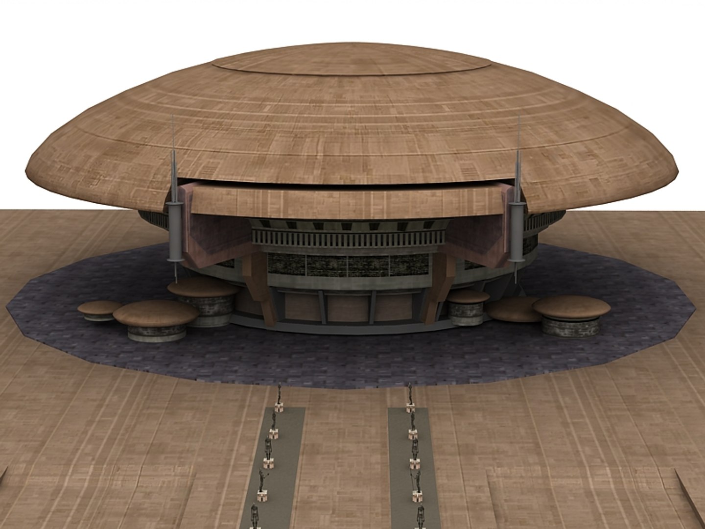 3D Star Wars Galactic Senate Model - TurboSquid 1642222