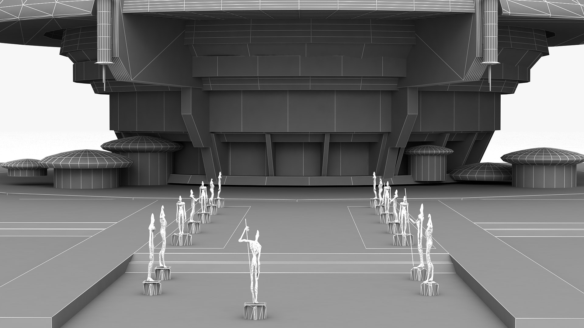 3D Star Wars Galactic Senate Model - TurboSquid 1642222