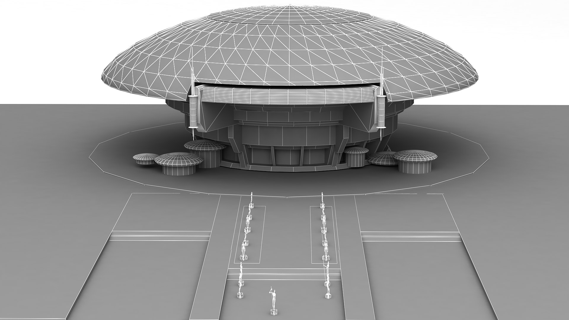 3D Star Wars Galactic Senate Model - TurboSquid 1642222