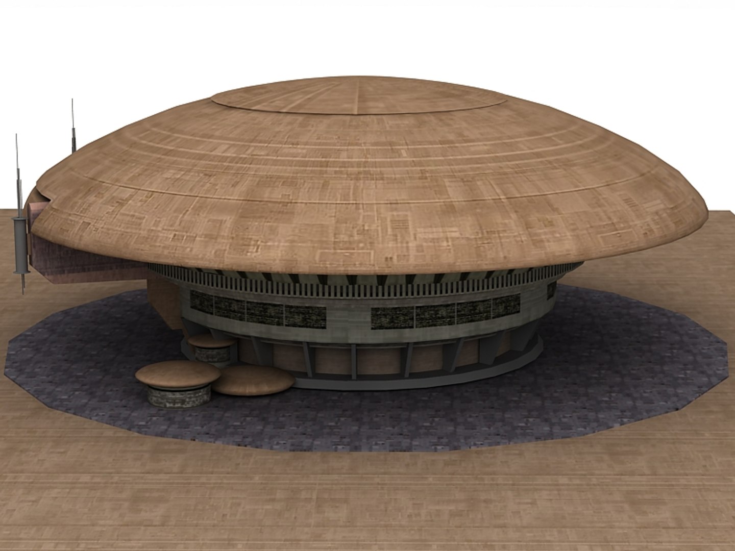 3D Star Wars Galactic Senate Model - TurboSquid 1642222