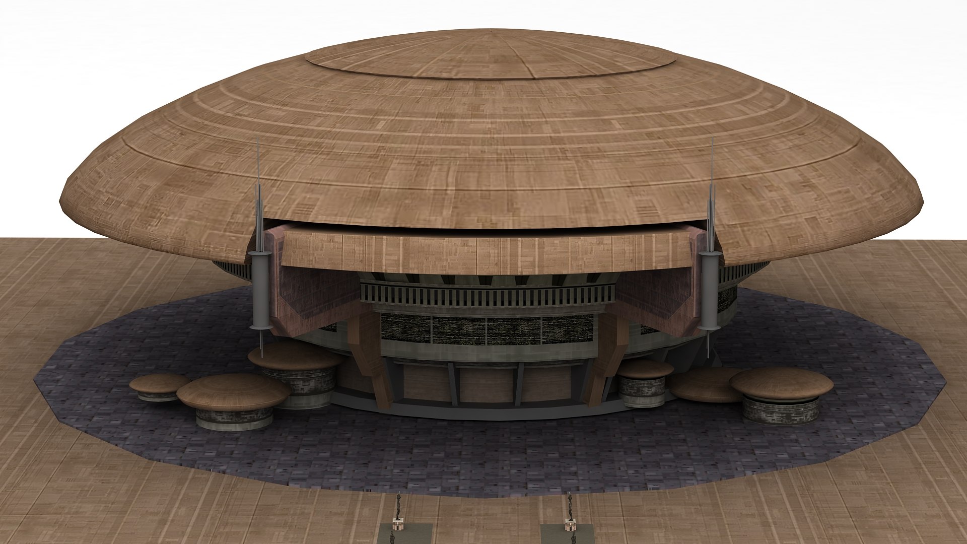 3D Star Wars Galactic Senate Model - TurboSquid 1642222