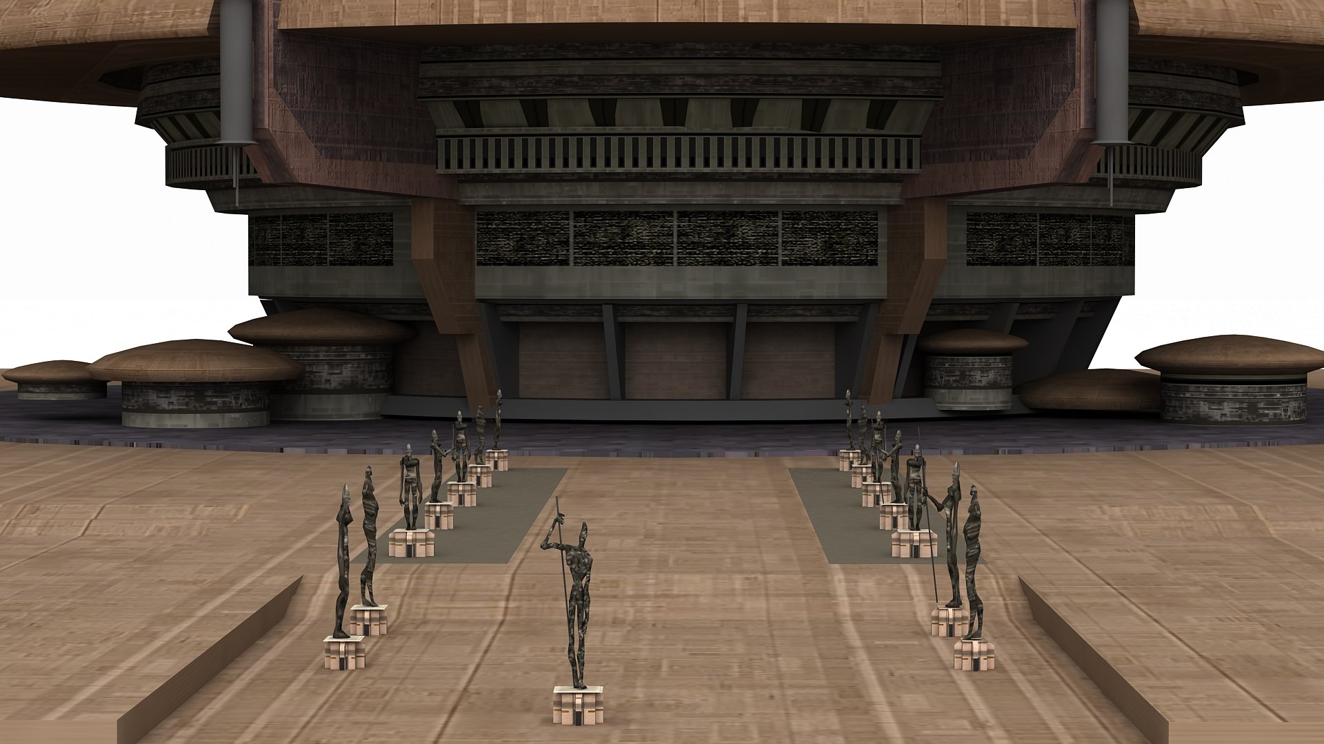 3D Star Wars Galactic Senate Model - TurboSquid 1642222