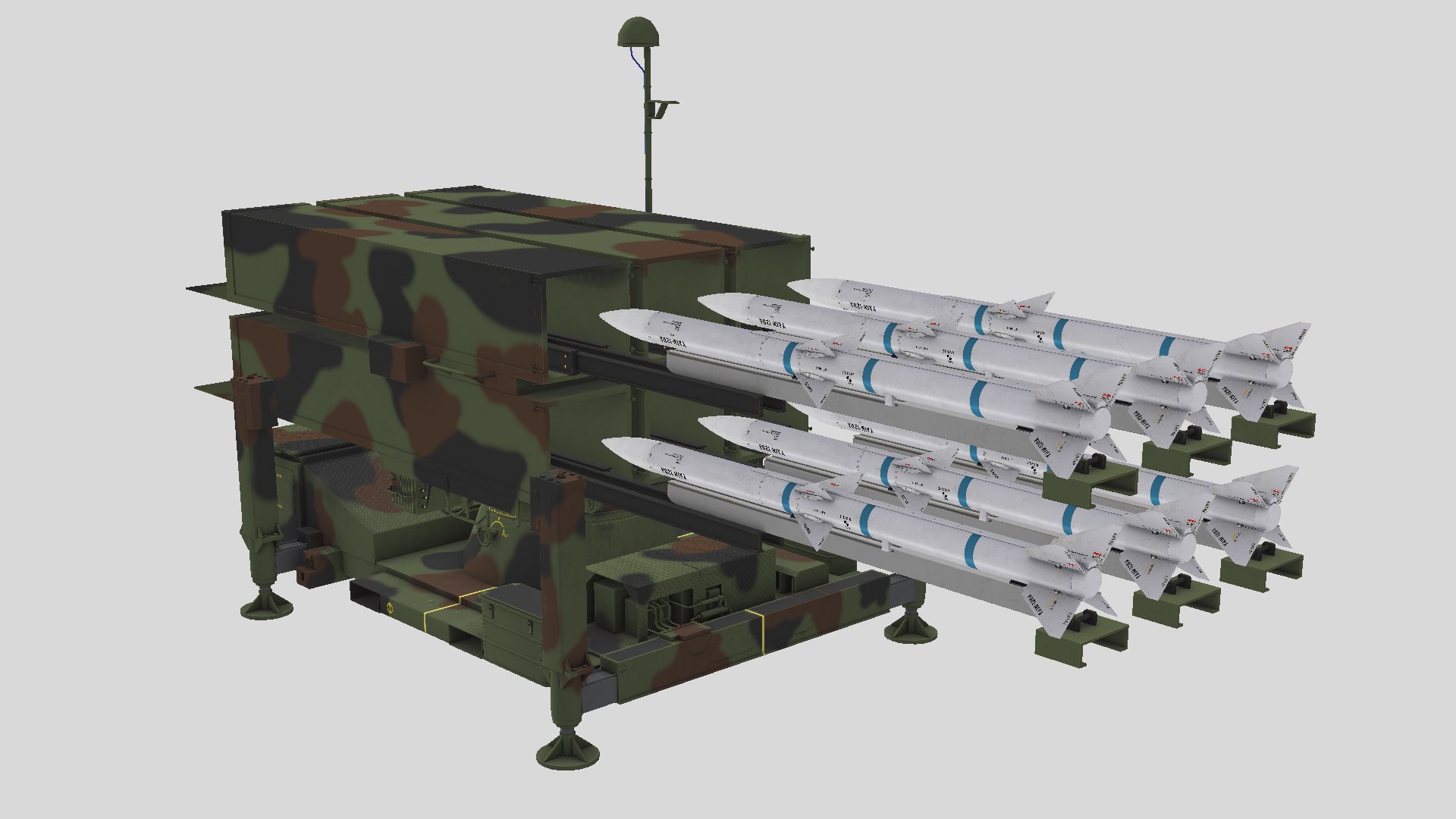 NASAMS Model - TurboSquid 1972882