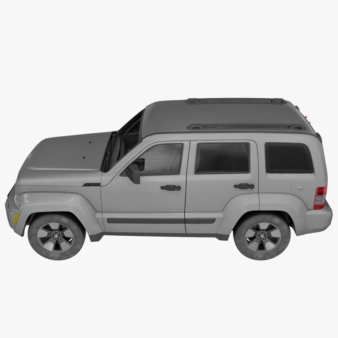 jeep liberty 3d model