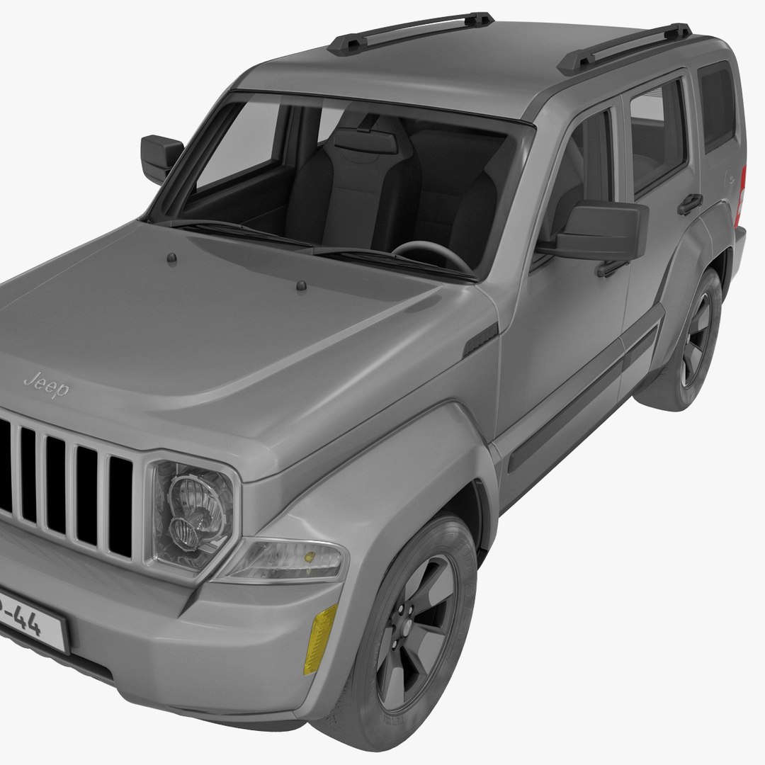 jeep liberty 3d model