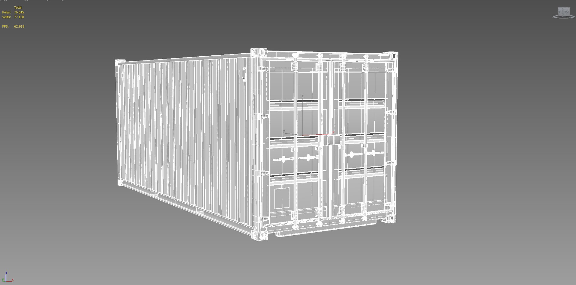3D 20ft Shipping Container - TurboSquid 1383545