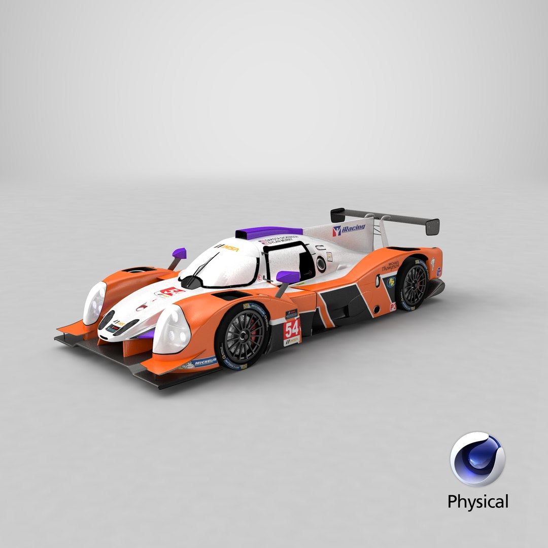 3D Mlt Motorsports Imsa Prototype Model - TurboSquid 1452056
