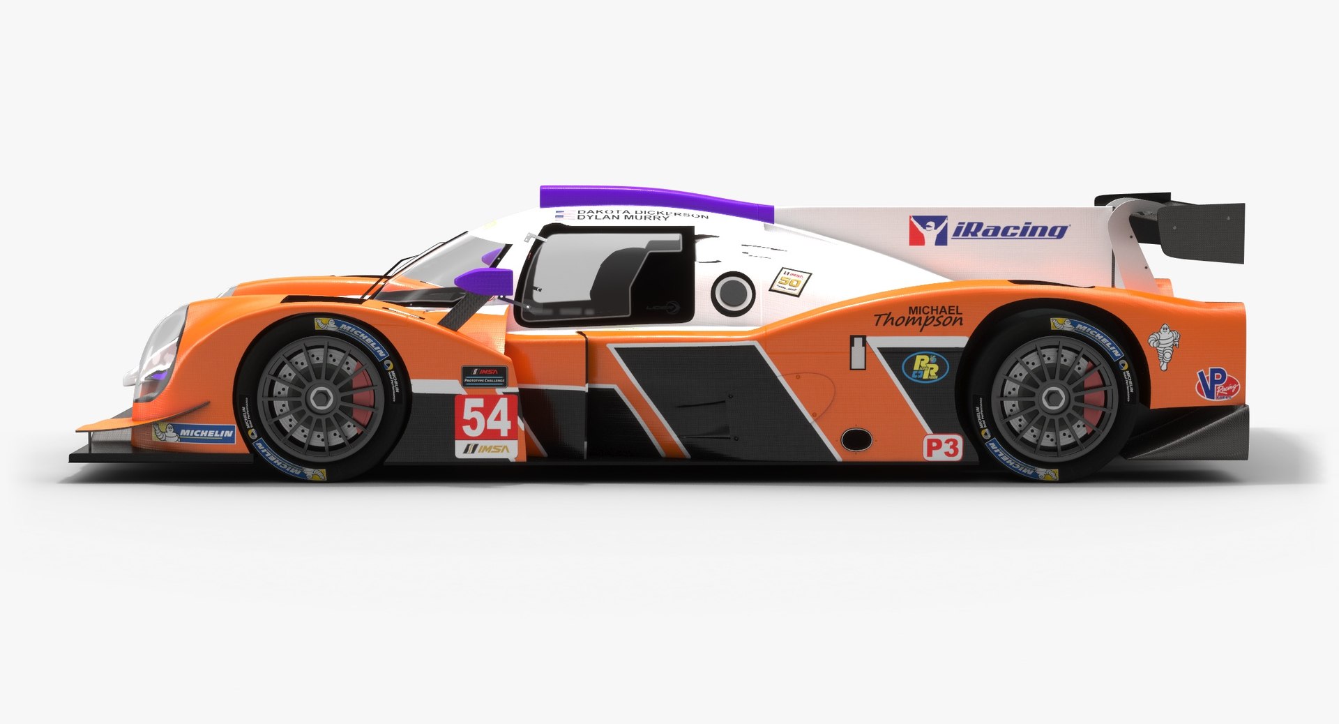 3D mlt motorsports imsa prototype model - TurboSquid 1452056