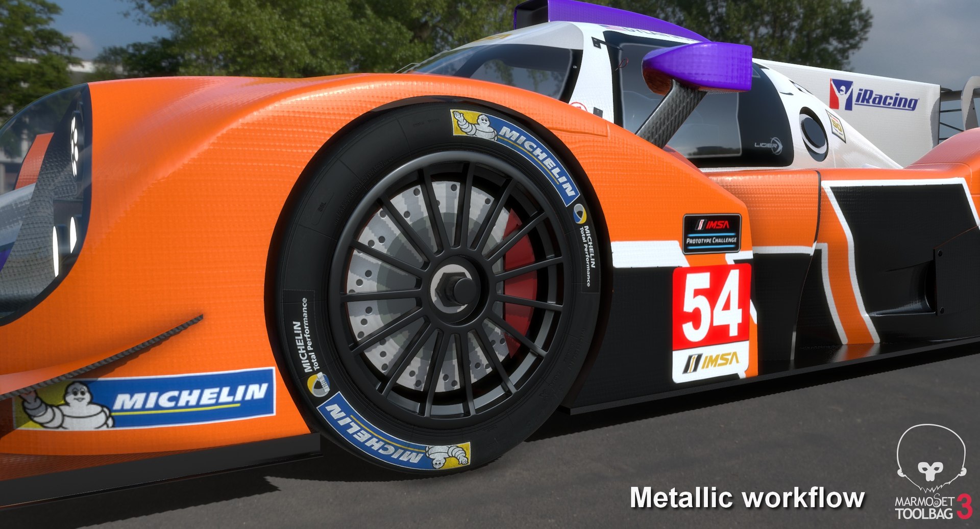 3D Mlt Motorsports Imsa Prototype Model - TurboSquid 1452056