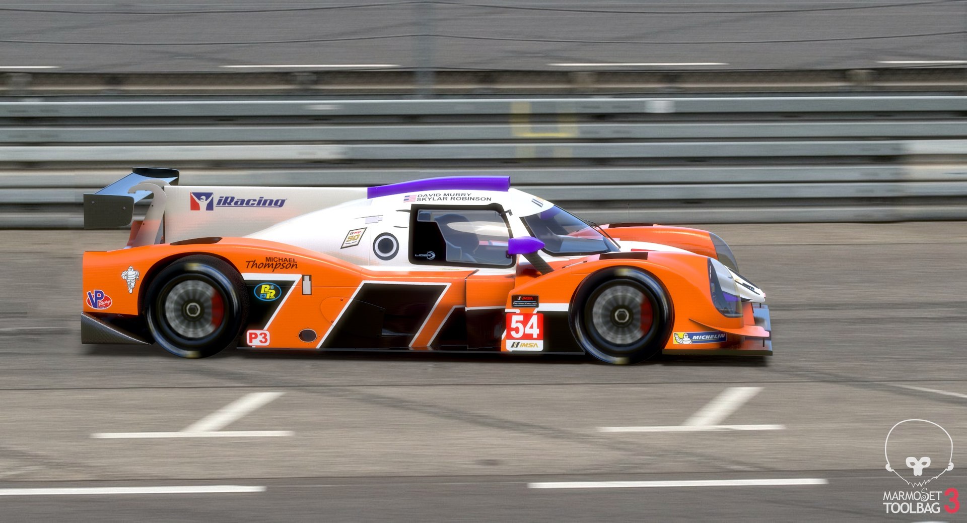 3D mlt motorsports imsa prototype model - TurboSquid 1452056