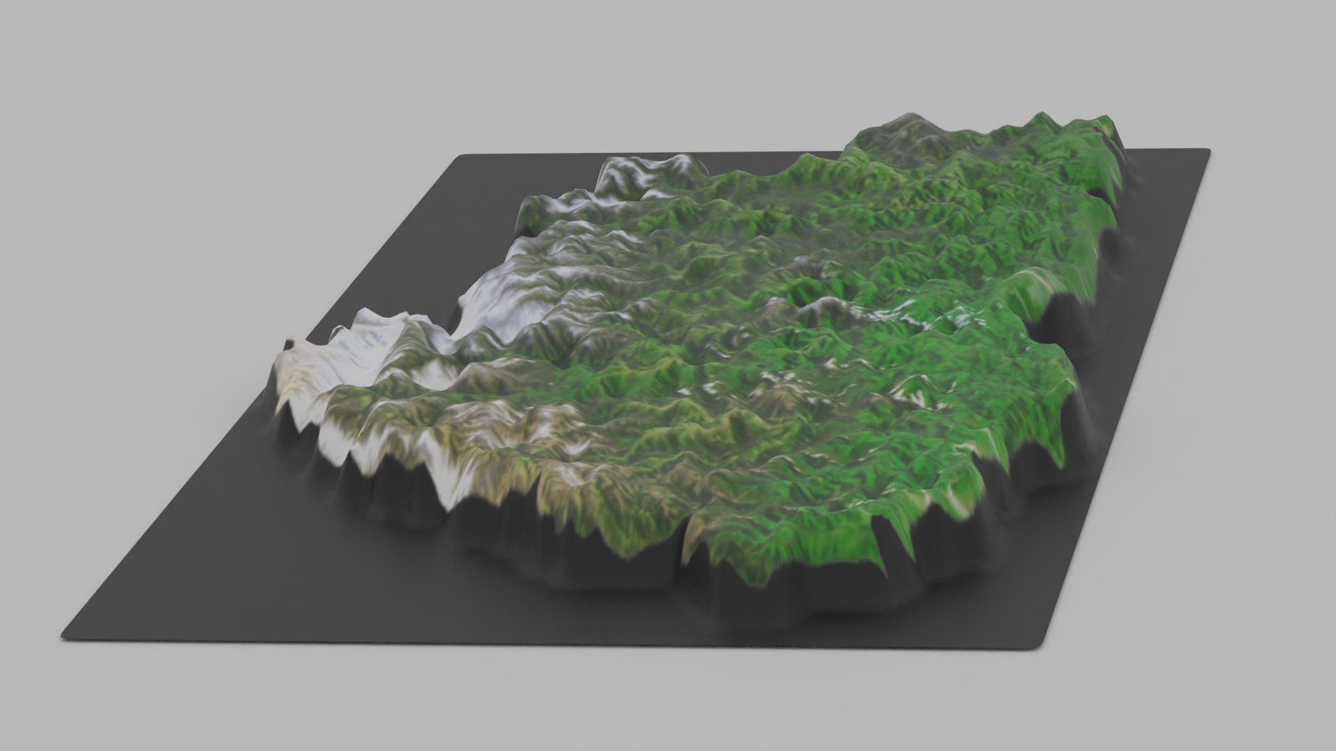 Bhutan Map Country 3D Model - TurboSquid 2075296