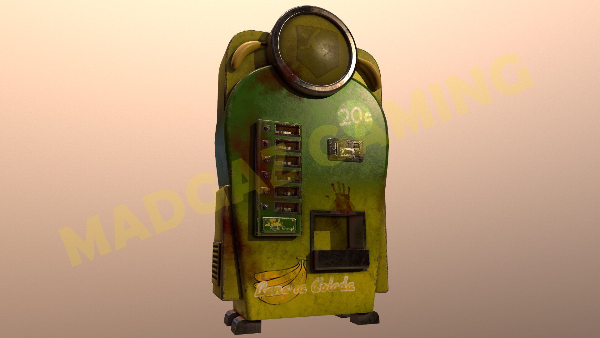 Custom Perk Machine Banana 3d Model