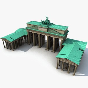 3D Brandenburg Gate Models - Browse & Download Formats - TurboSquid