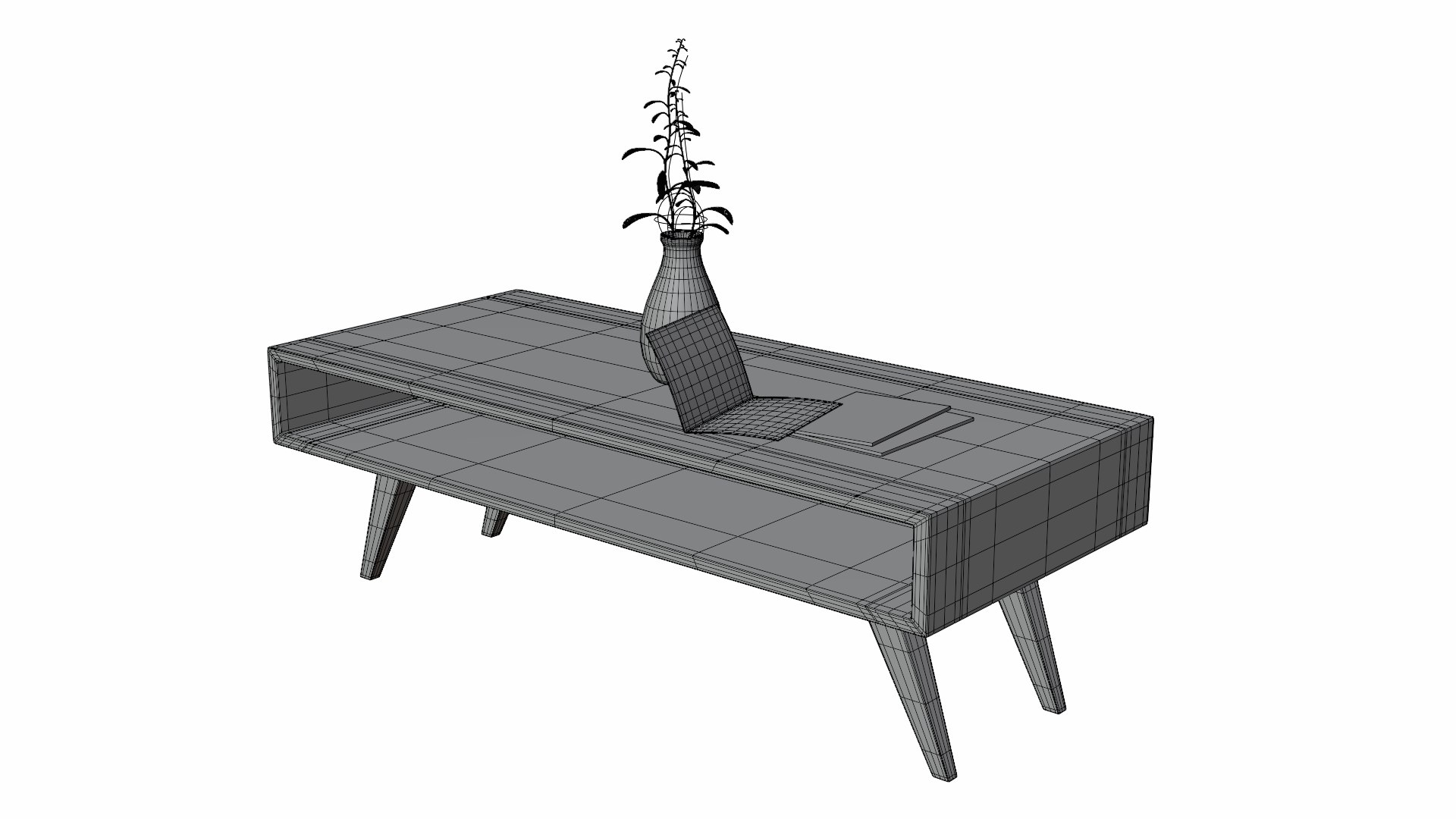3D Table With Vas Model - TurboSquid 2306777