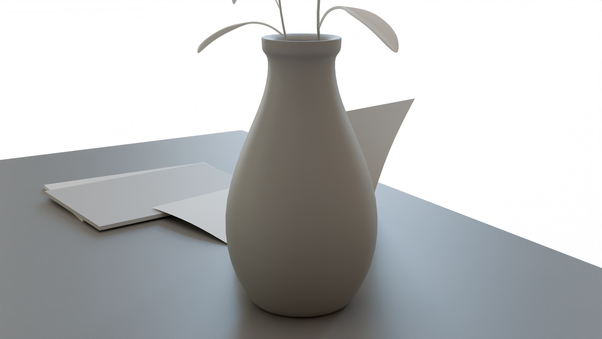 3D Table With Vas Model - TurboSquid 2306777