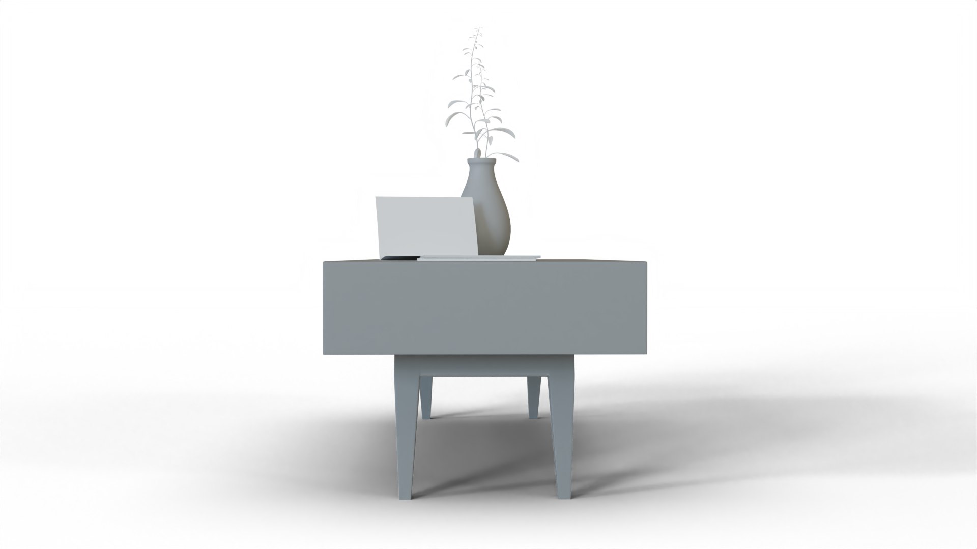 3D Table With Vas Model - TurboSquid 2306777