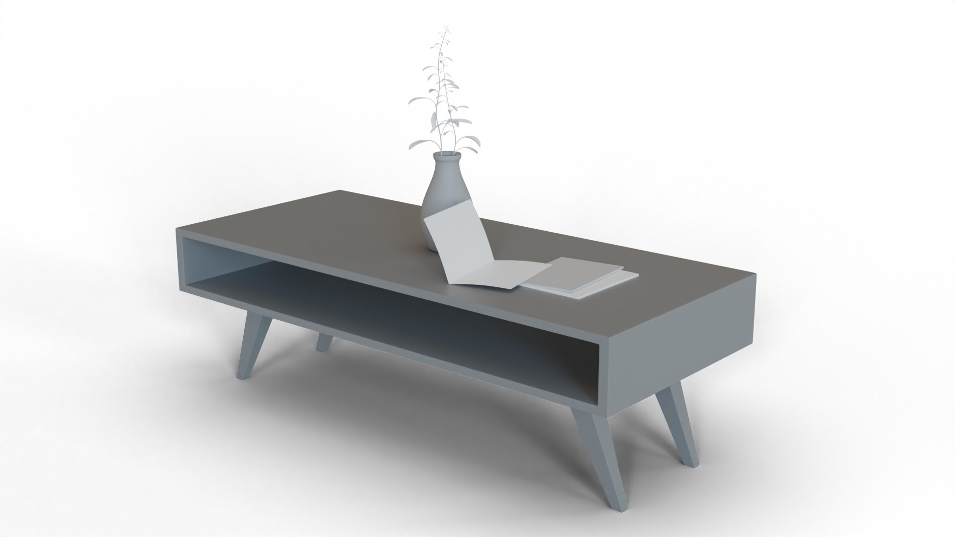 3D Table With Vas Model - TurboSquid 2306777