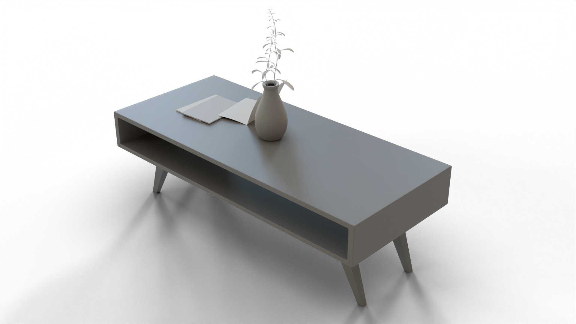 3D Table With Vas Model - TurboSquid 2306777