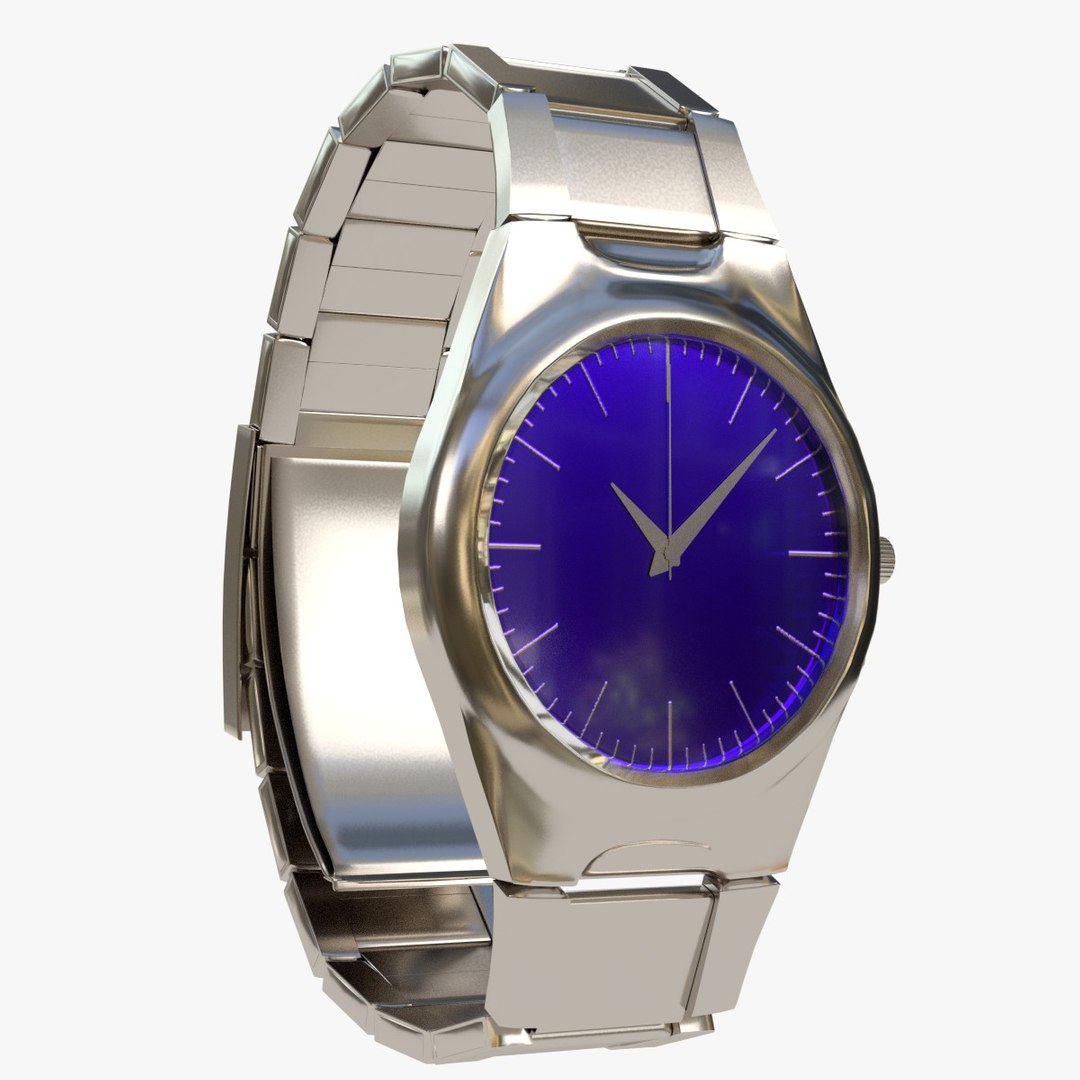 3D wrist watch model - TurboSquid 1279050