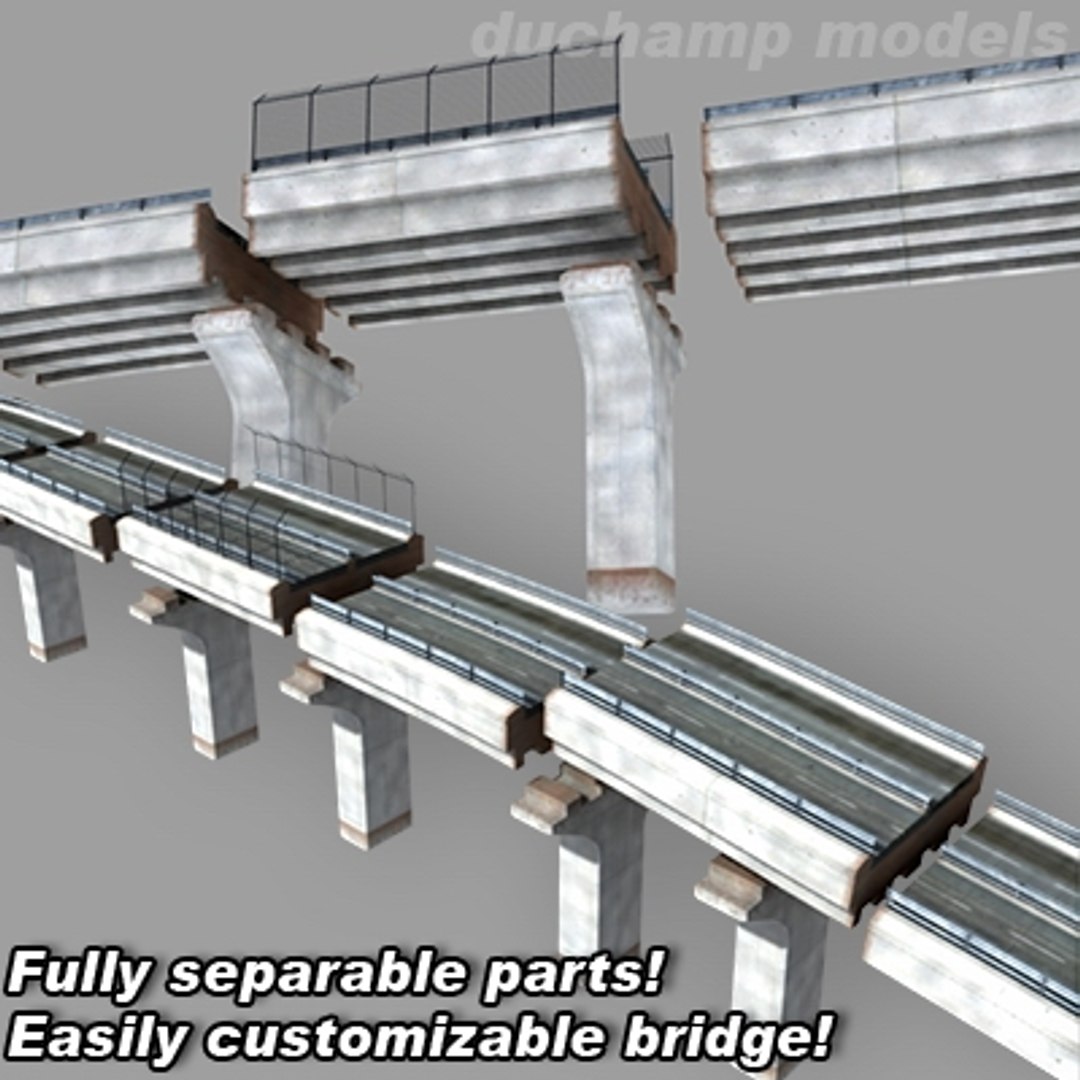 3d Highway Bridge