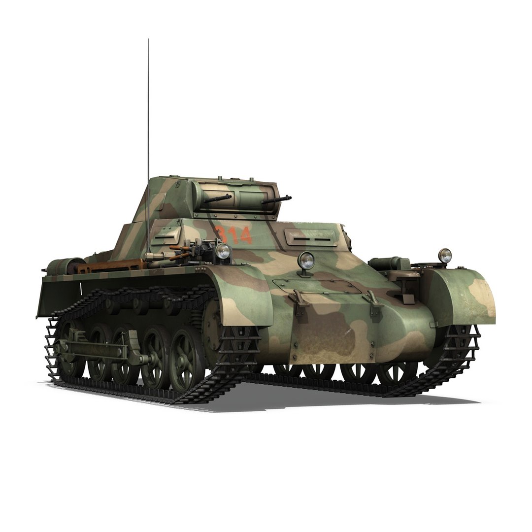 3d Model Pzkpfw - Tank China
