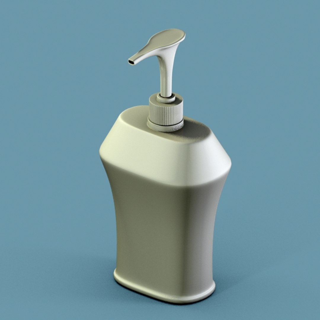 3d Model Soap Dispenser