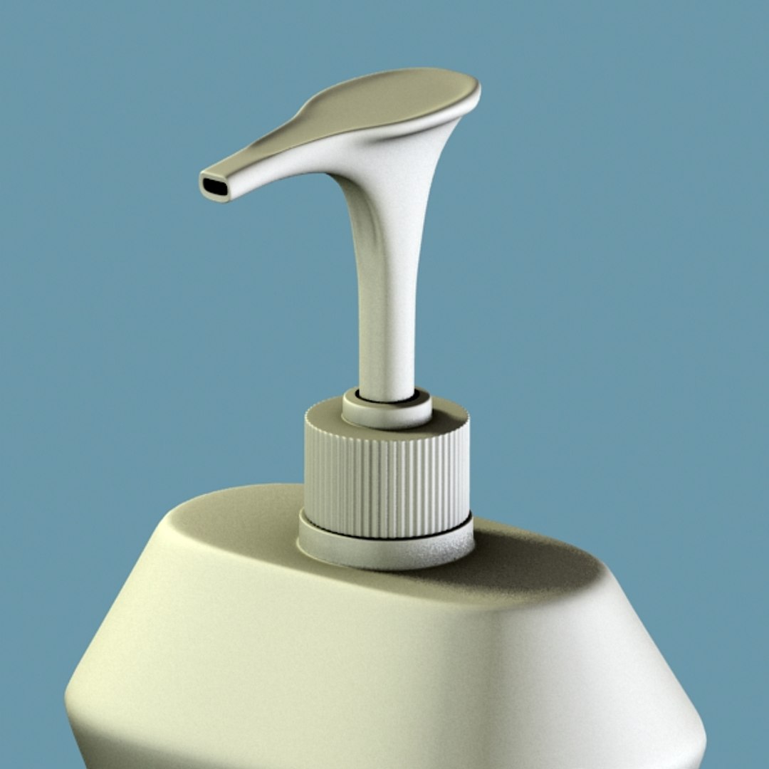 3d Model Soap Dispenser