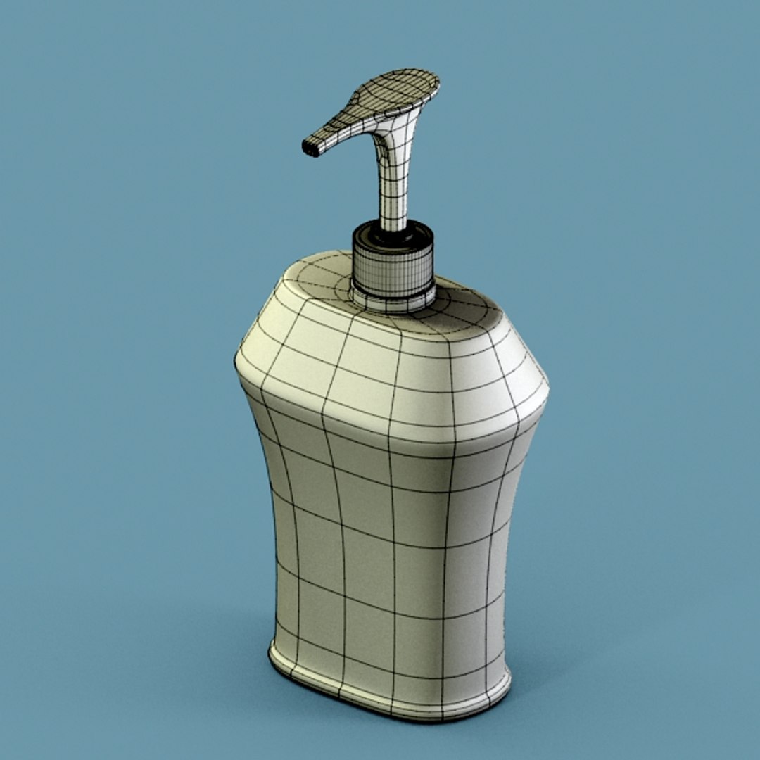 3d Model Soap Dispenser