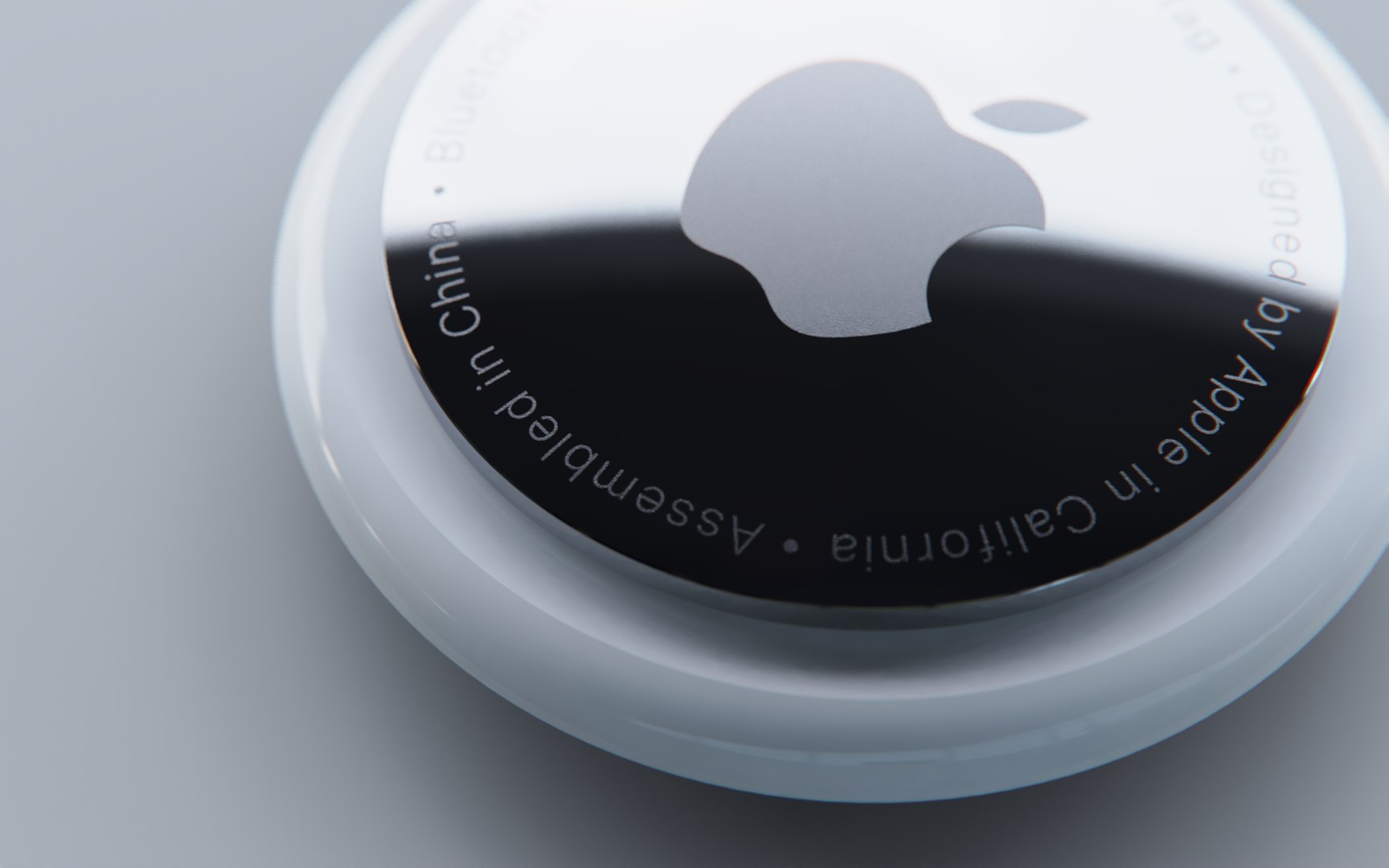 Apple AirTag CAD Model Keyshot model - TurboSquid 2121182