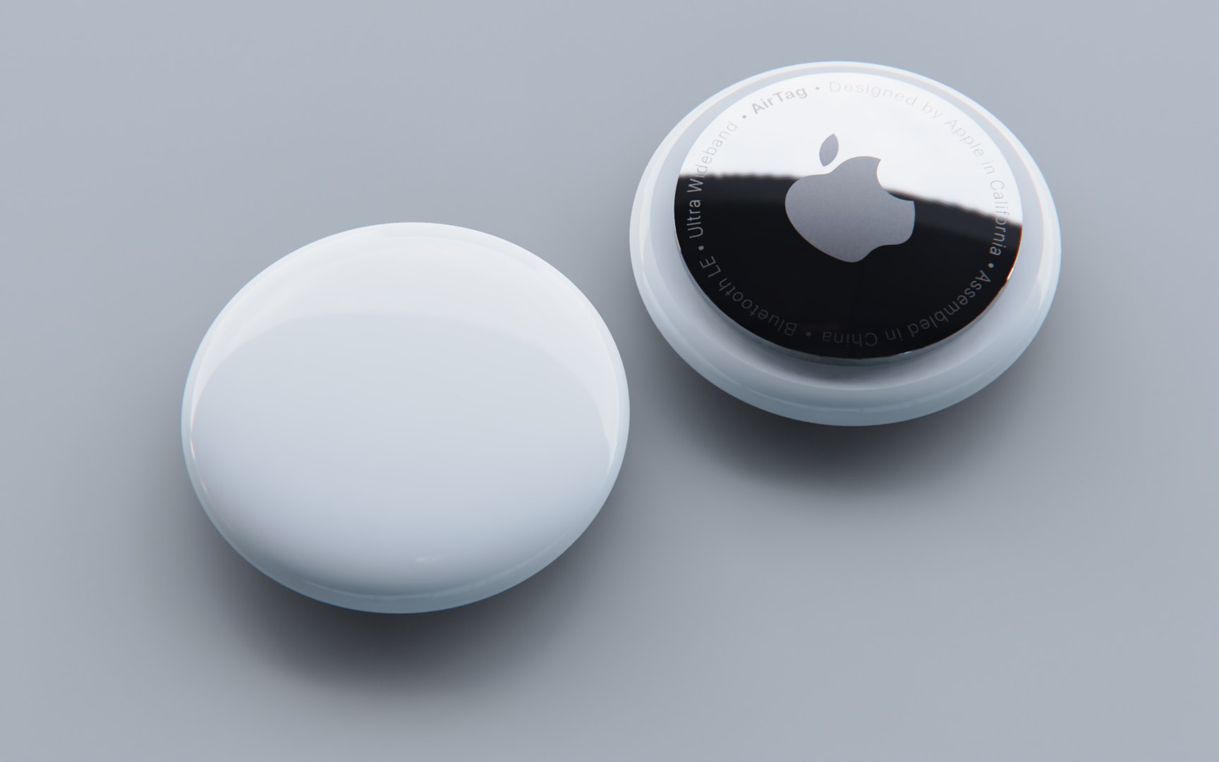 Apple AirTag CAD Model Keyshot model - TurboSquid 2121182