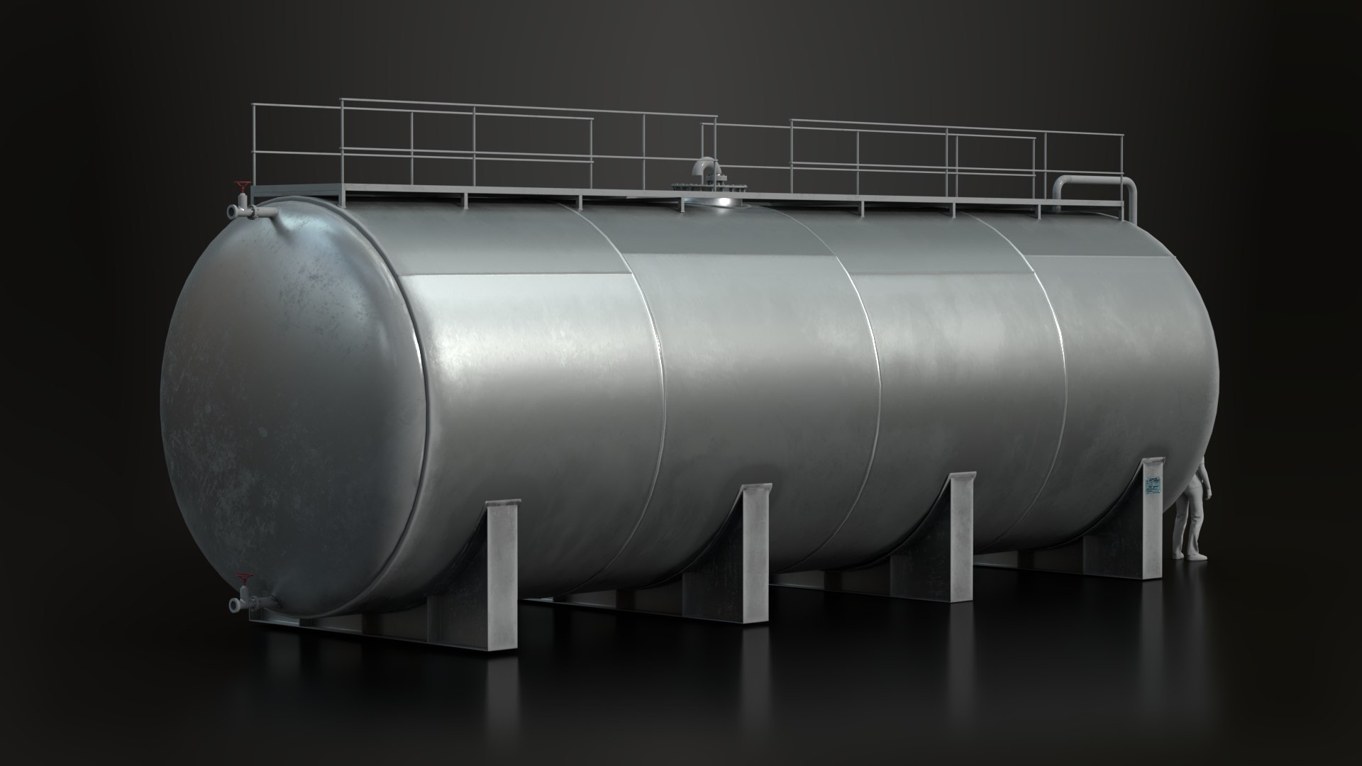 3D Water Tank 01 - TurboSquid 2165737