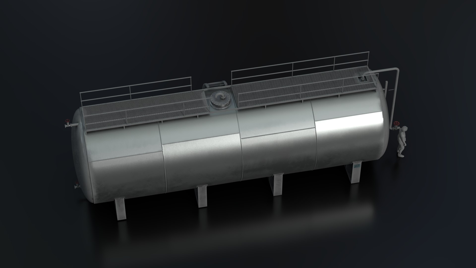 3D Water Tank 01 - TurboSquid 2165737