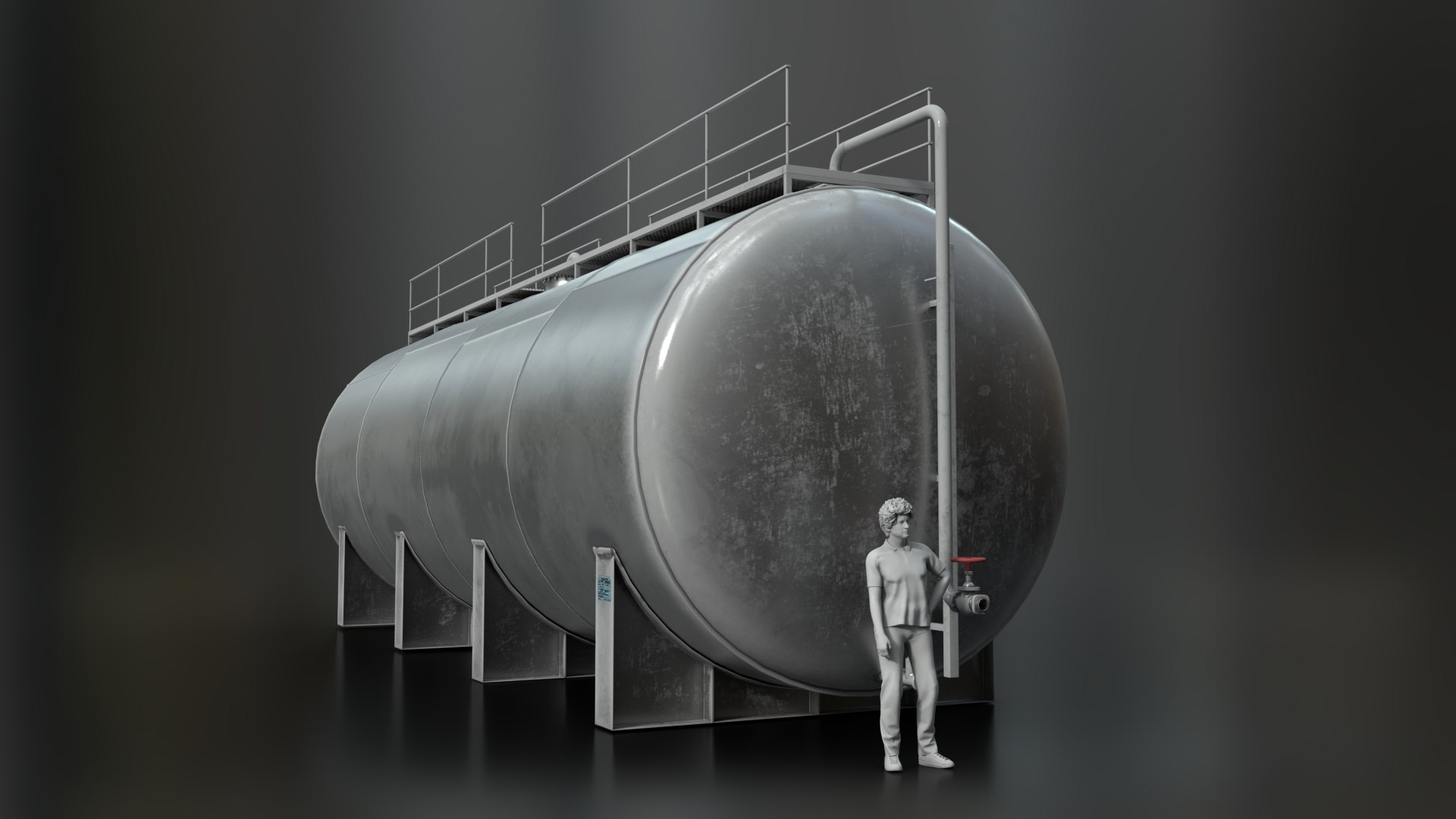 3D Water Tank 01 - TurboSquid 2165737