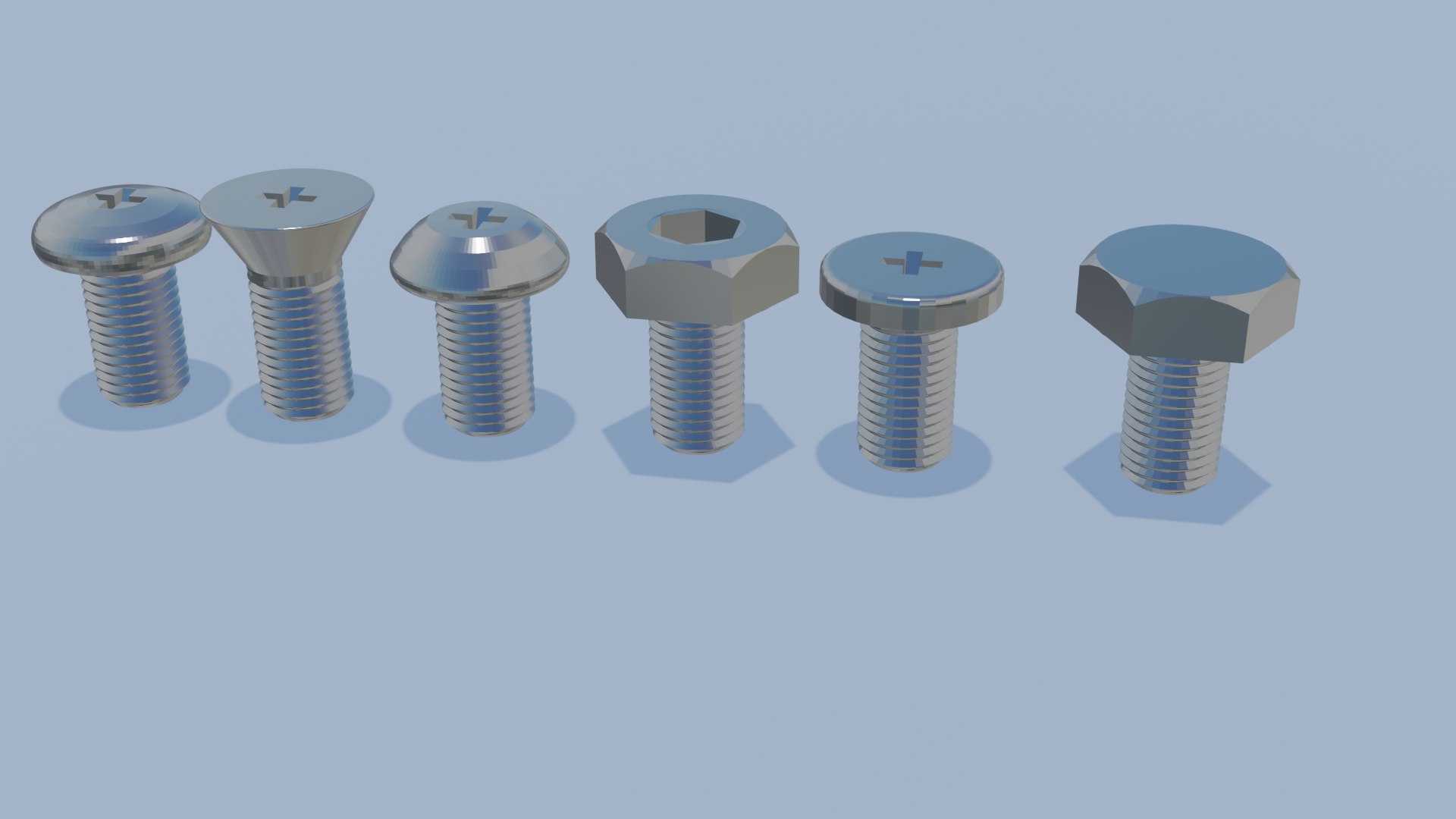 3D Bolts Model - TurboSquid 2011170