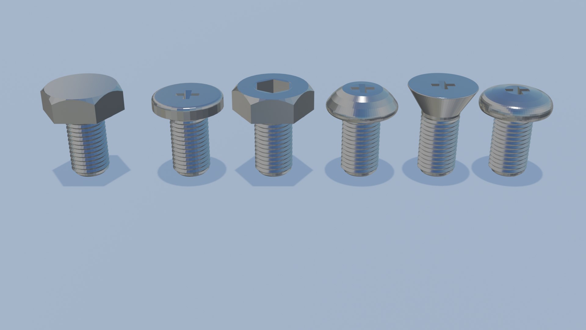 3D Bolts Model - TurboSquid 2011170