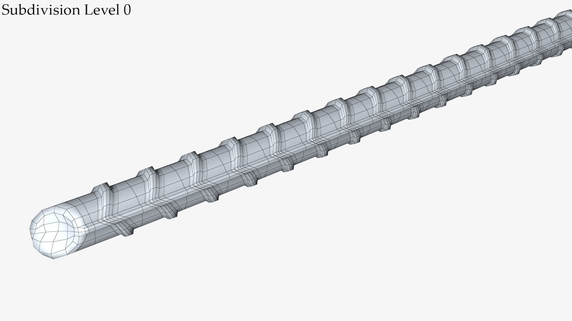 Armature Rebar 1 3D Model - TurboSquid 2103321