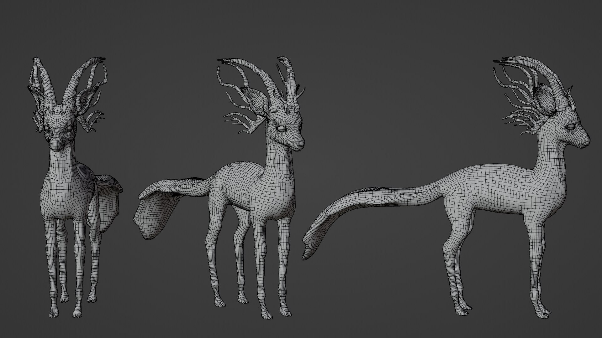 Mouse Deer 3D Model - TurboSquid 2323957