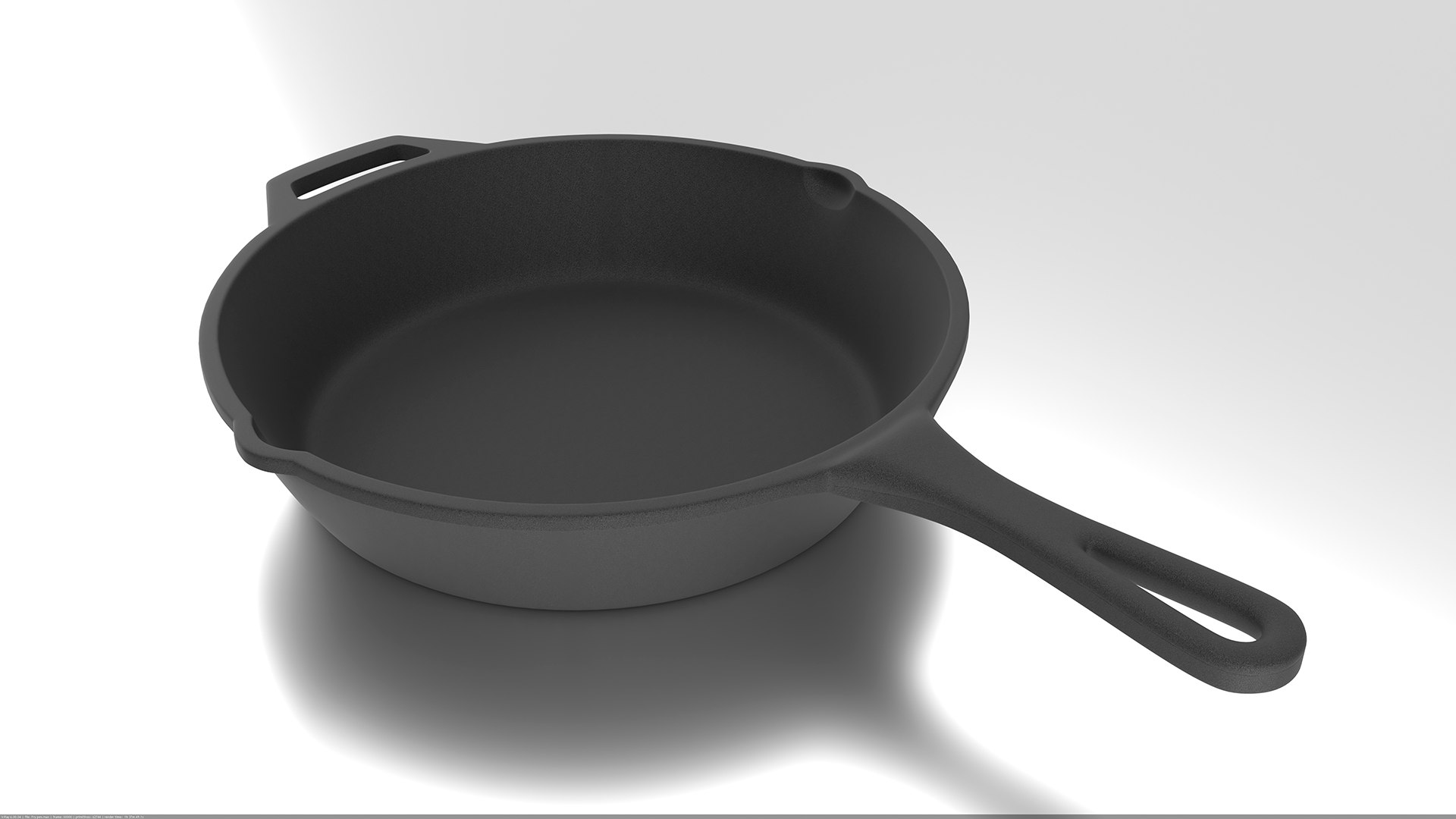 Fry Pen 3D Model - TurboSquid 2124397