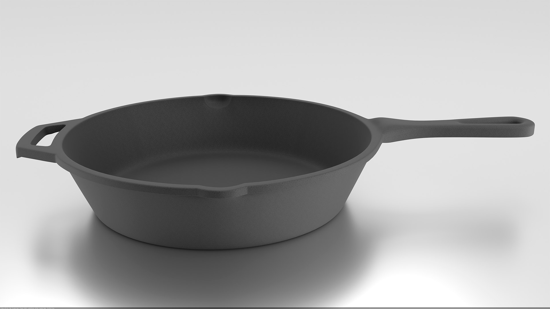 Fry Pen 3D Model - TurboSquid 2124397