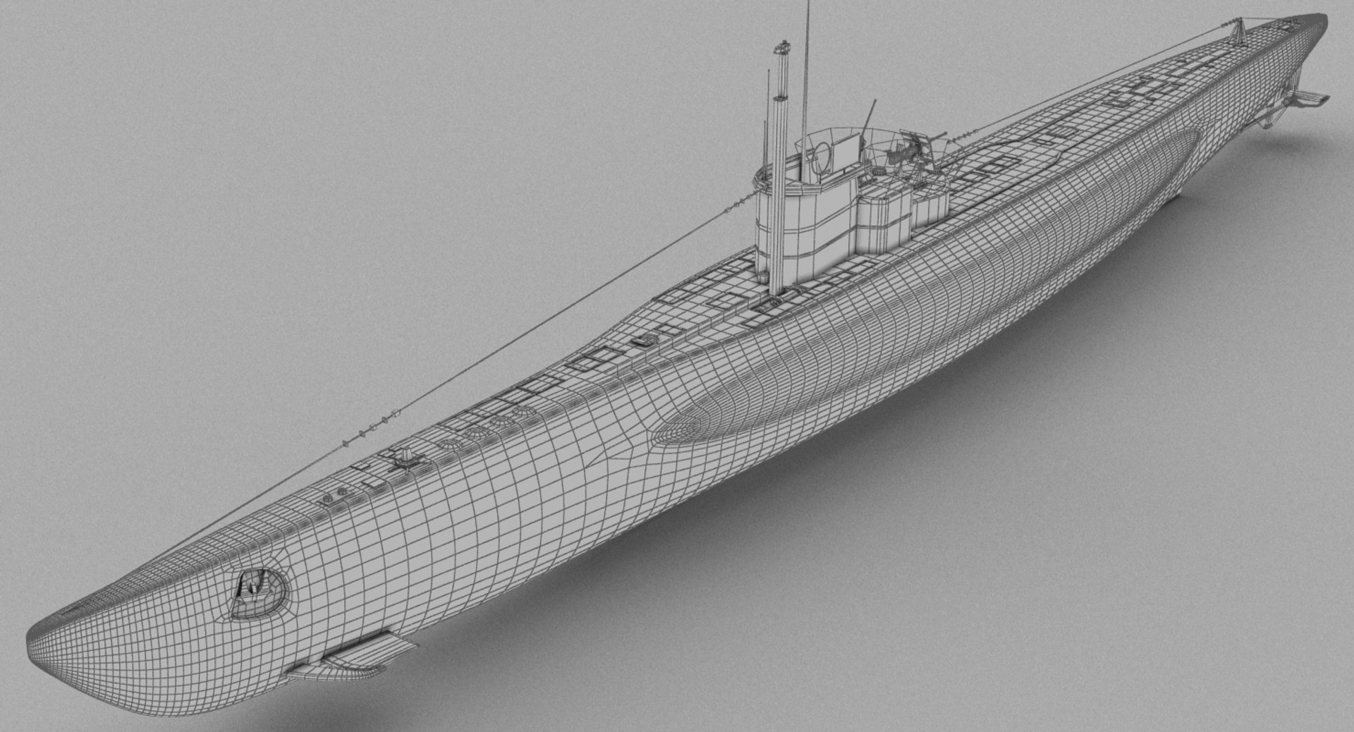 3D model viic u-boat uboat - TurboSquid 1431172