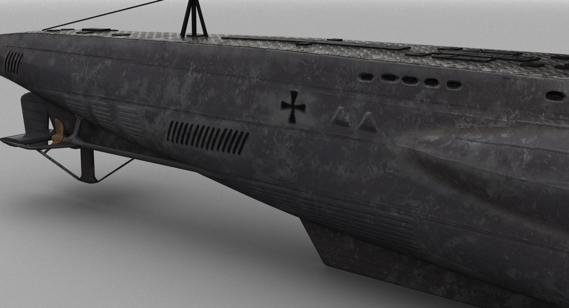 3D model viic u-boat uboat - TurboSquid 1431172