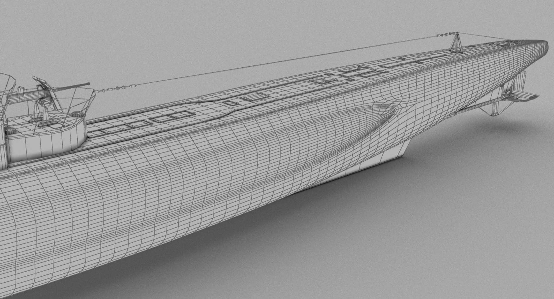 3D model viic u-boat uboat - TurboSquid 1431172