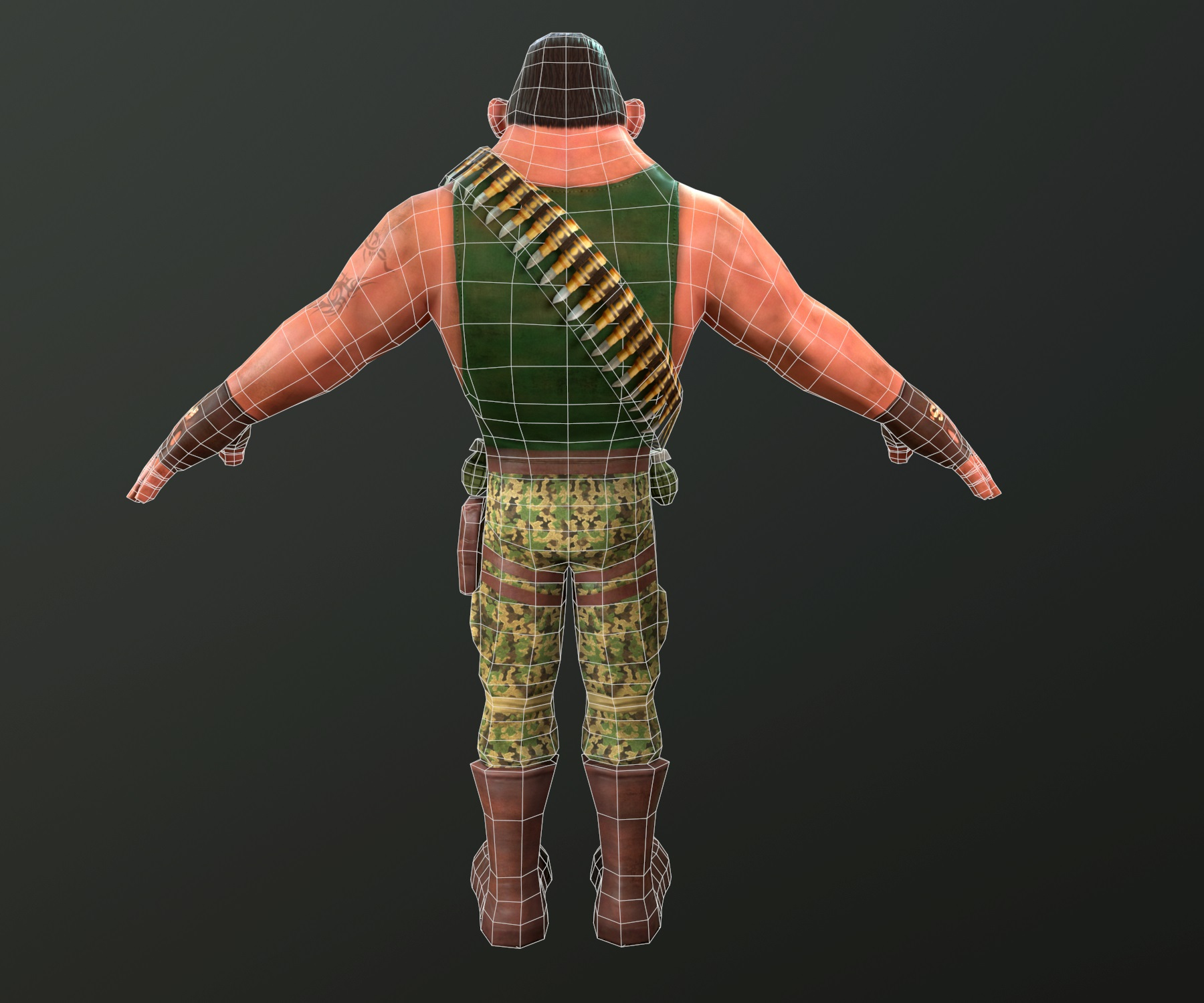 3D soldier character stylized cartoon - TurboSquid 1390330
