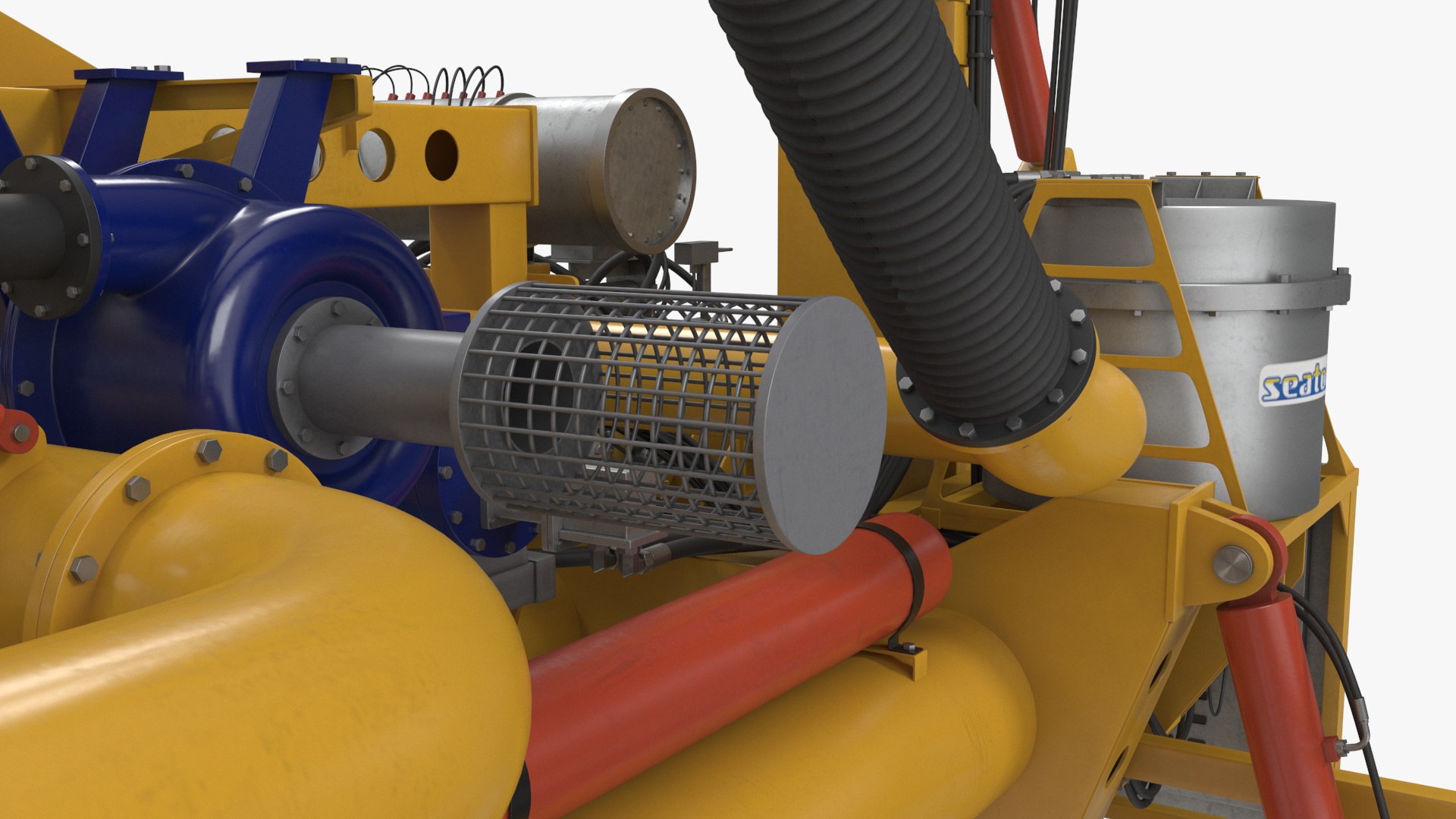 3D Arthropod 600 Subsea Pipeline Trencher Model - TurboSquid 2314094